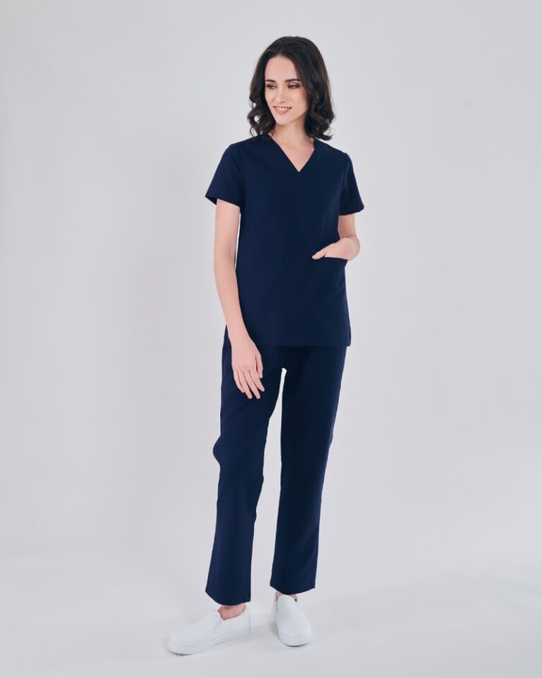 V Neck Scrub Fullset (Female) - Medipro Scrubs