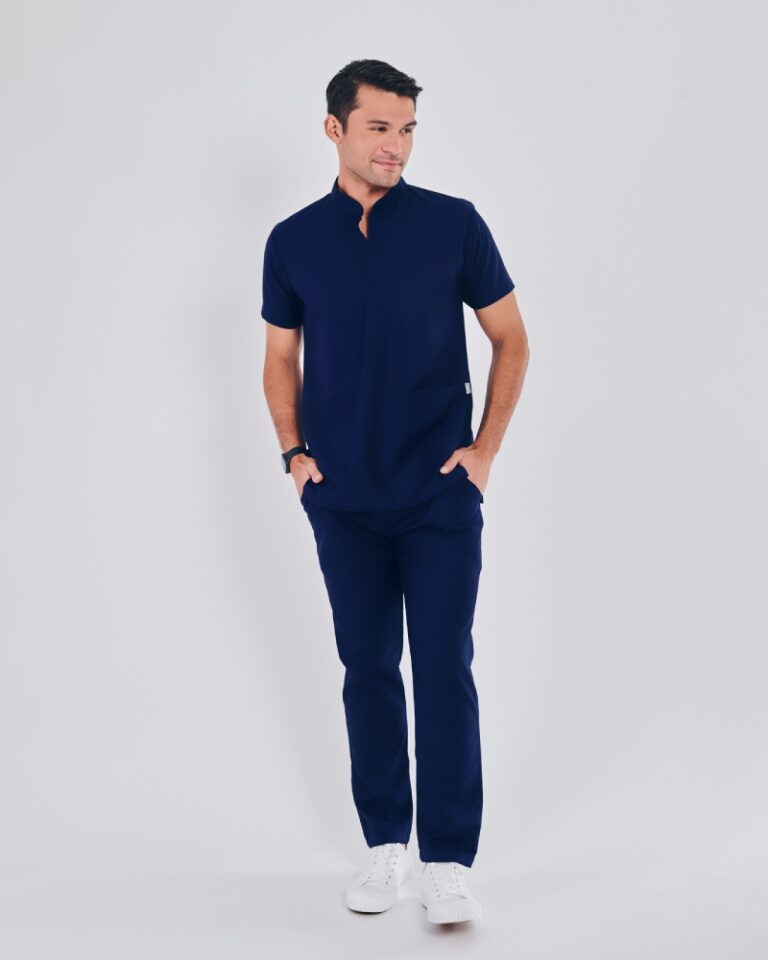Mandarin Collar Scrub Fullset (Unisex) - Medipro Scrubs